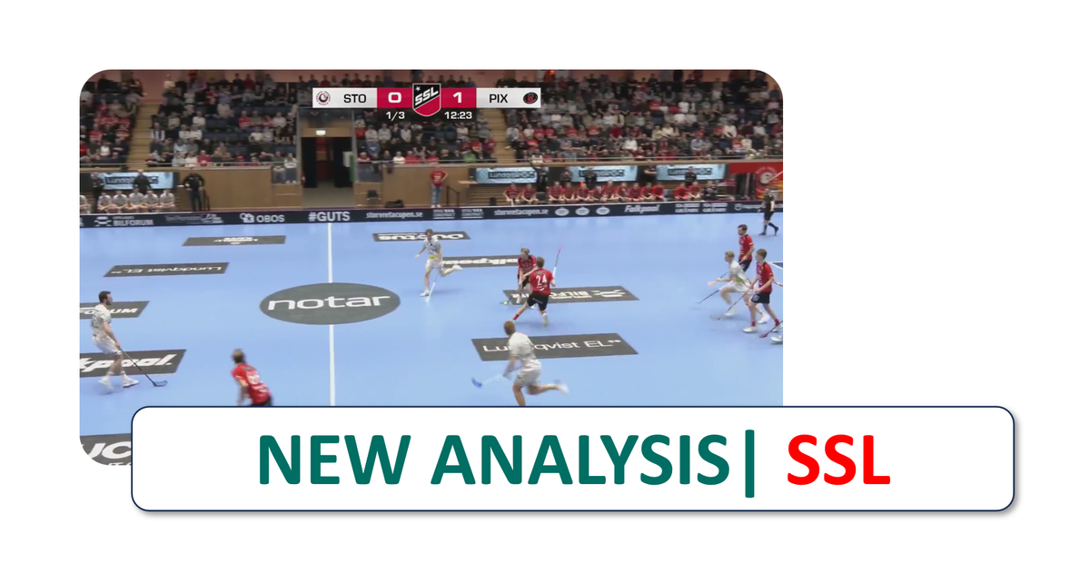 Attacking against 1-2-2 | Storvreta-Pixbo 1:3